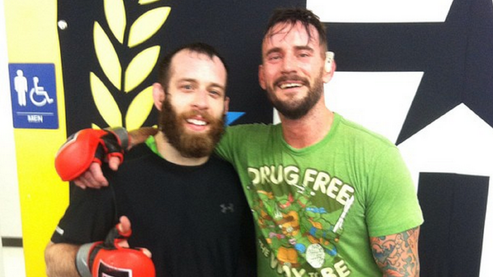 See The First Images of CM Punk Training For MMA!!!