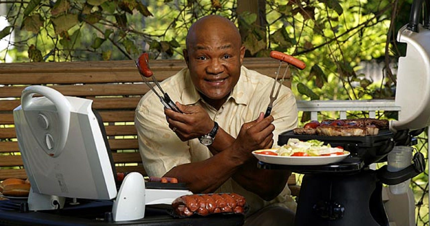 The Ridiculous Story Of Hulk Hogan & The George Foreman Grill, Explained