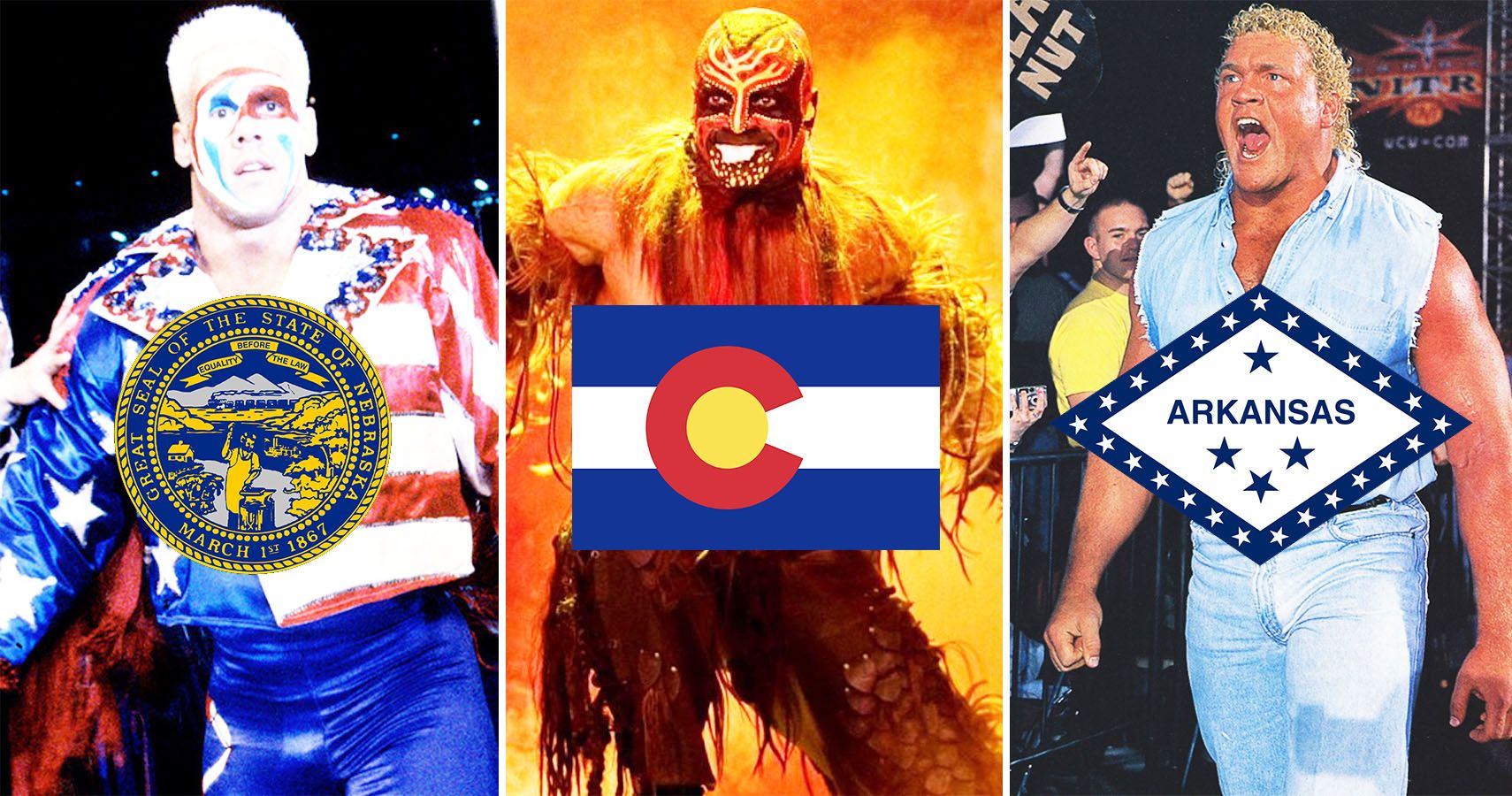 Where These 17 Wrestlers Were REALLY From