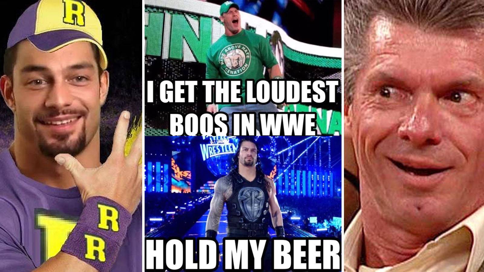 Savage Memes About Roman Reigns And John Cena