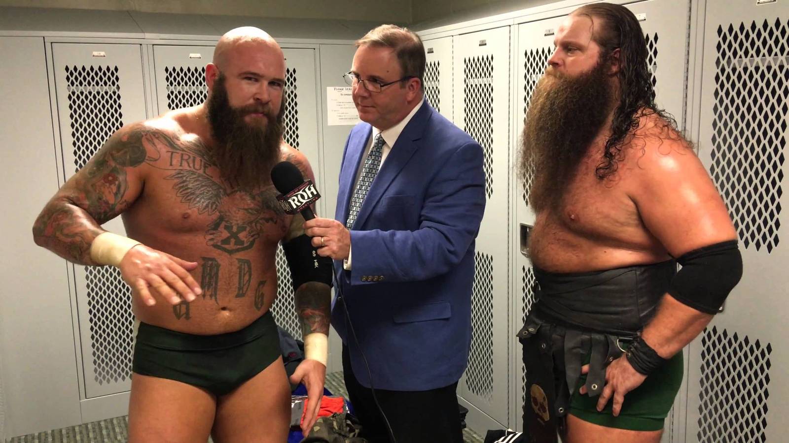 War Machine Report for Duty at WWE Performance Center