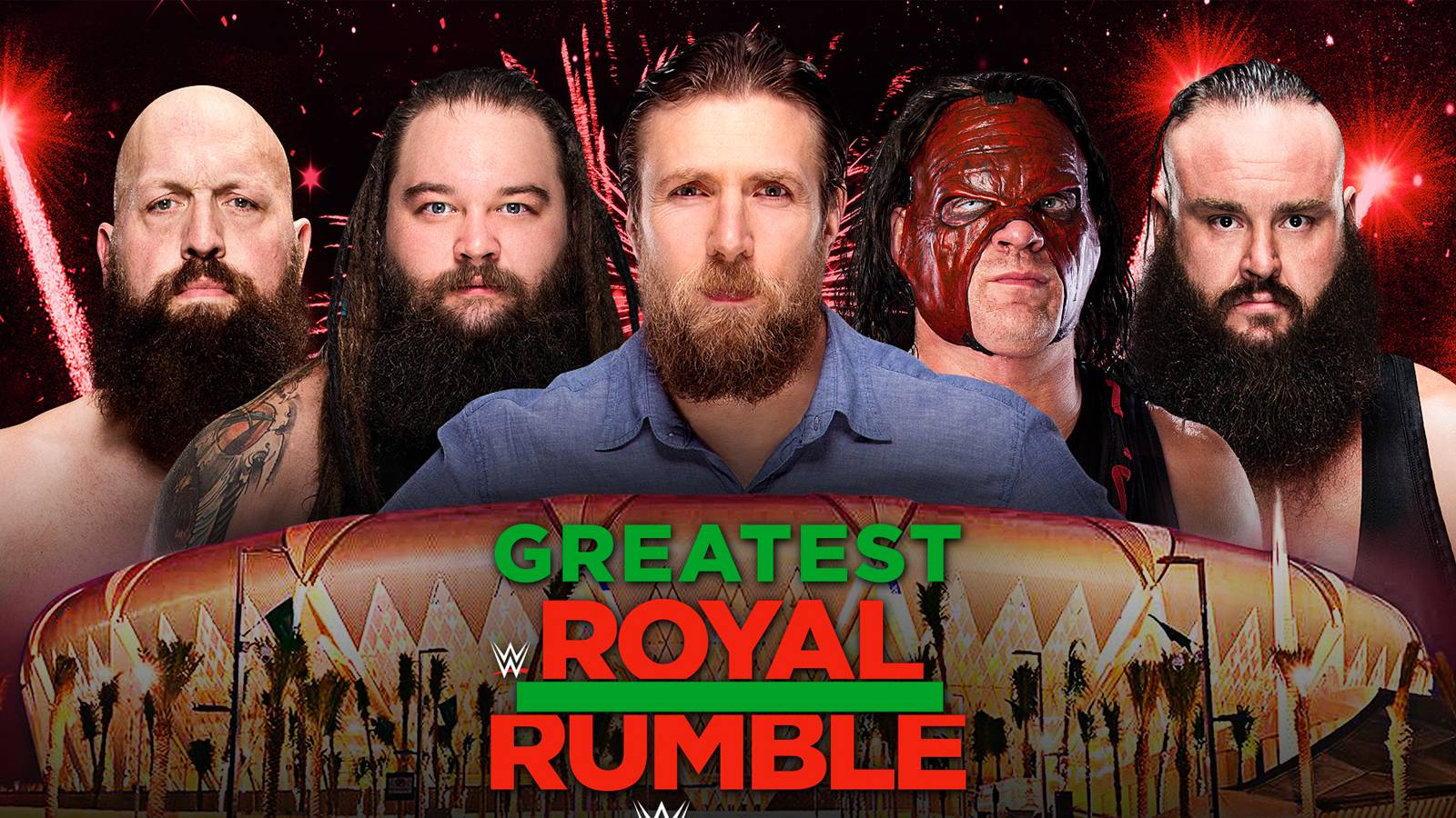 WWE Begins Building Greatest Royal Rumble Set [Photos]