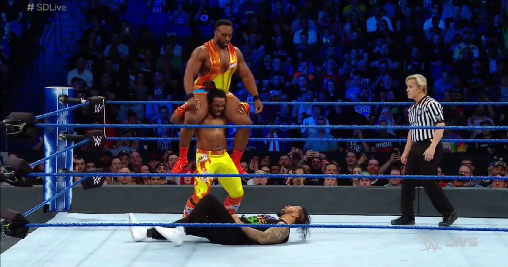 Biggest SmackDown Live Moments- Bryan & Styles Collide