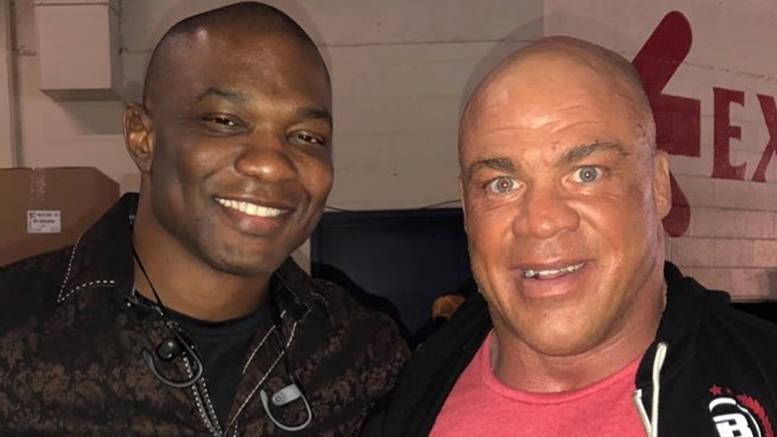 Team Angle Had a Semi-Reunion Backstage After Raw