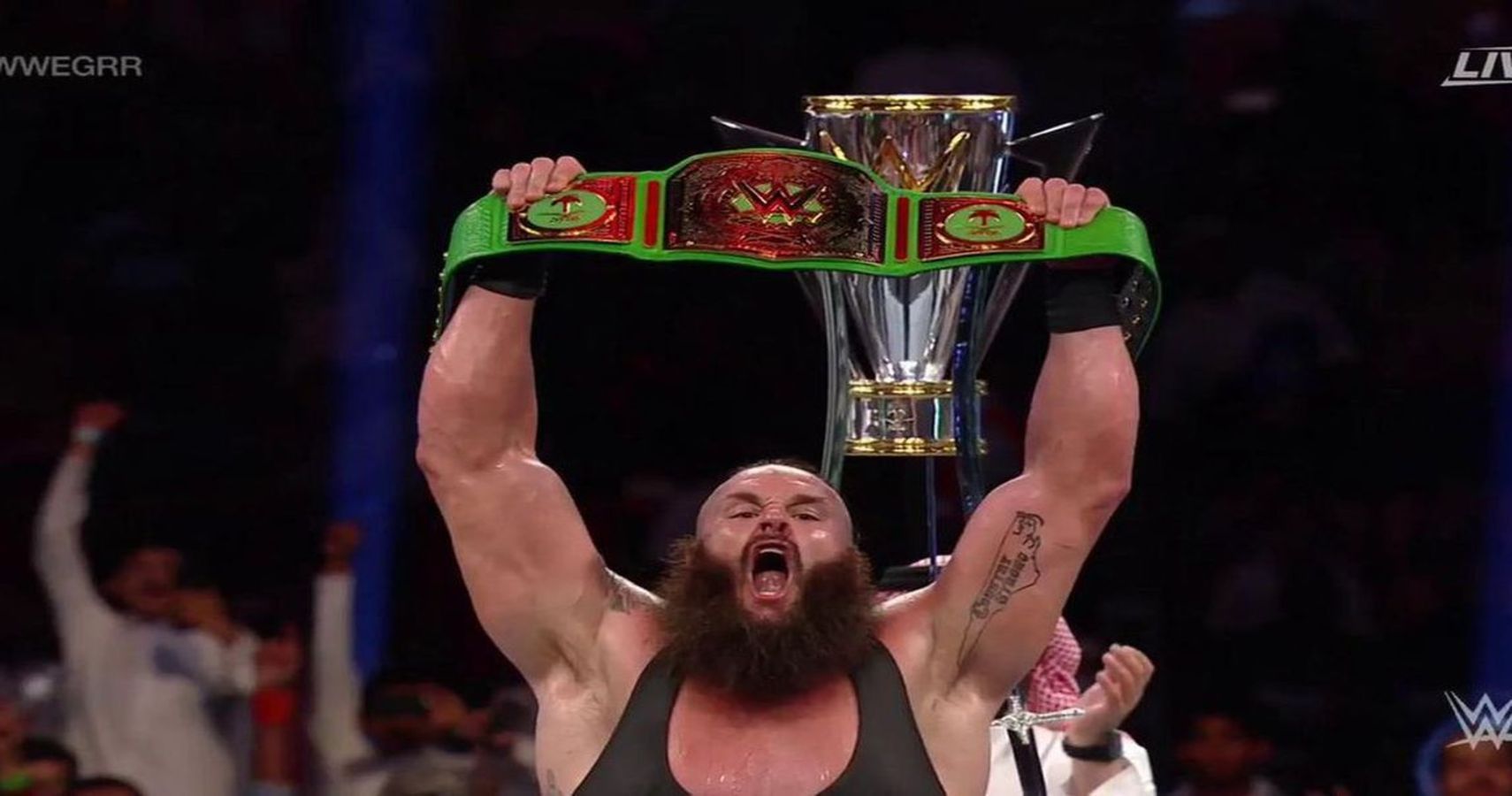 Braun Strowman's Trophy Break Was Not Intentional