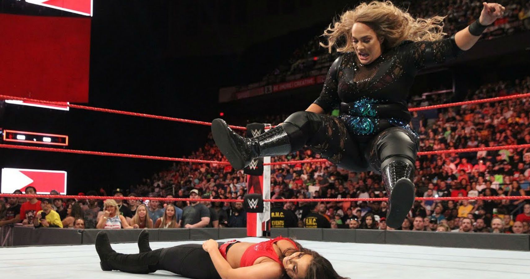 Nia Jax Breaks Down A Barrier For The Women's Division With Her Ring Intro