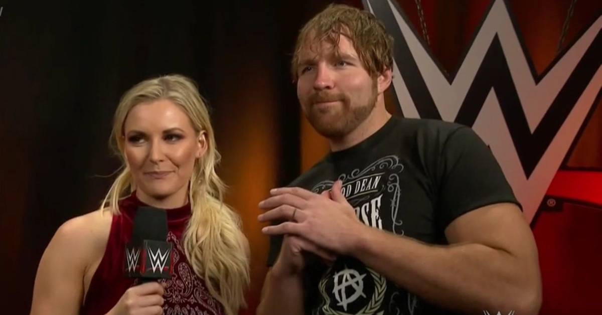 Dean Ambrose And Renee Young