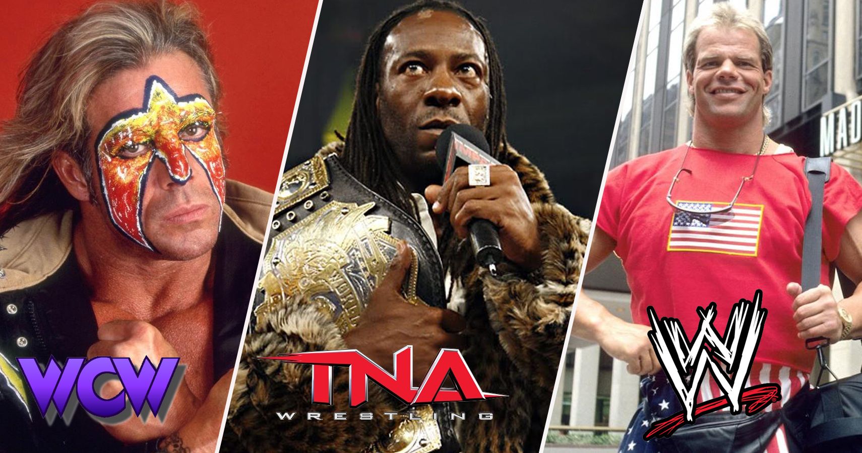 7 WCW, 7 WWE And 7 TNA Wrestlers Who Flopped As Main Eventers