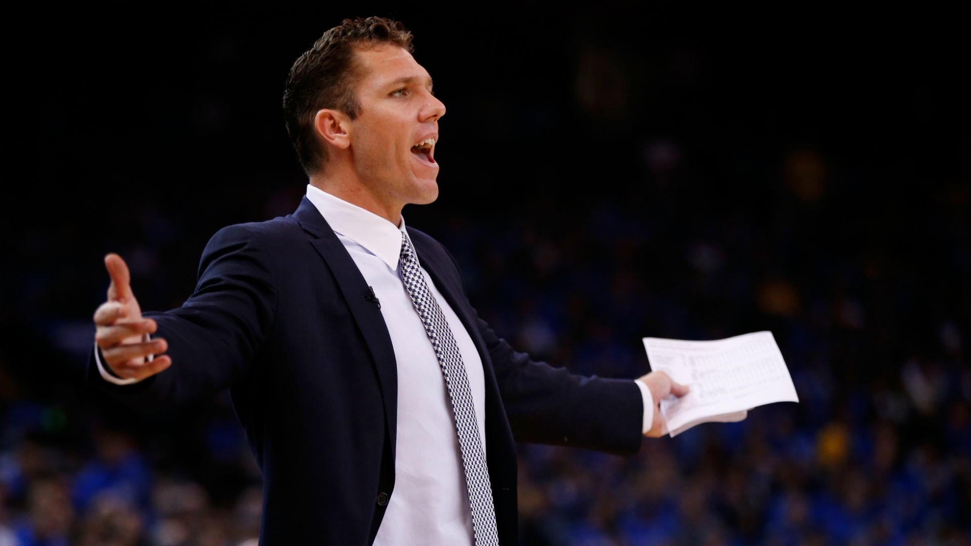 Luke Walton Says He Will Tinker With Lakers Lineup After Preseason Loss