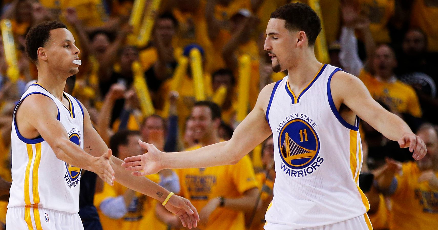 Steph Curry Reacts to Klay Thompson's Record, Wants To Beat It