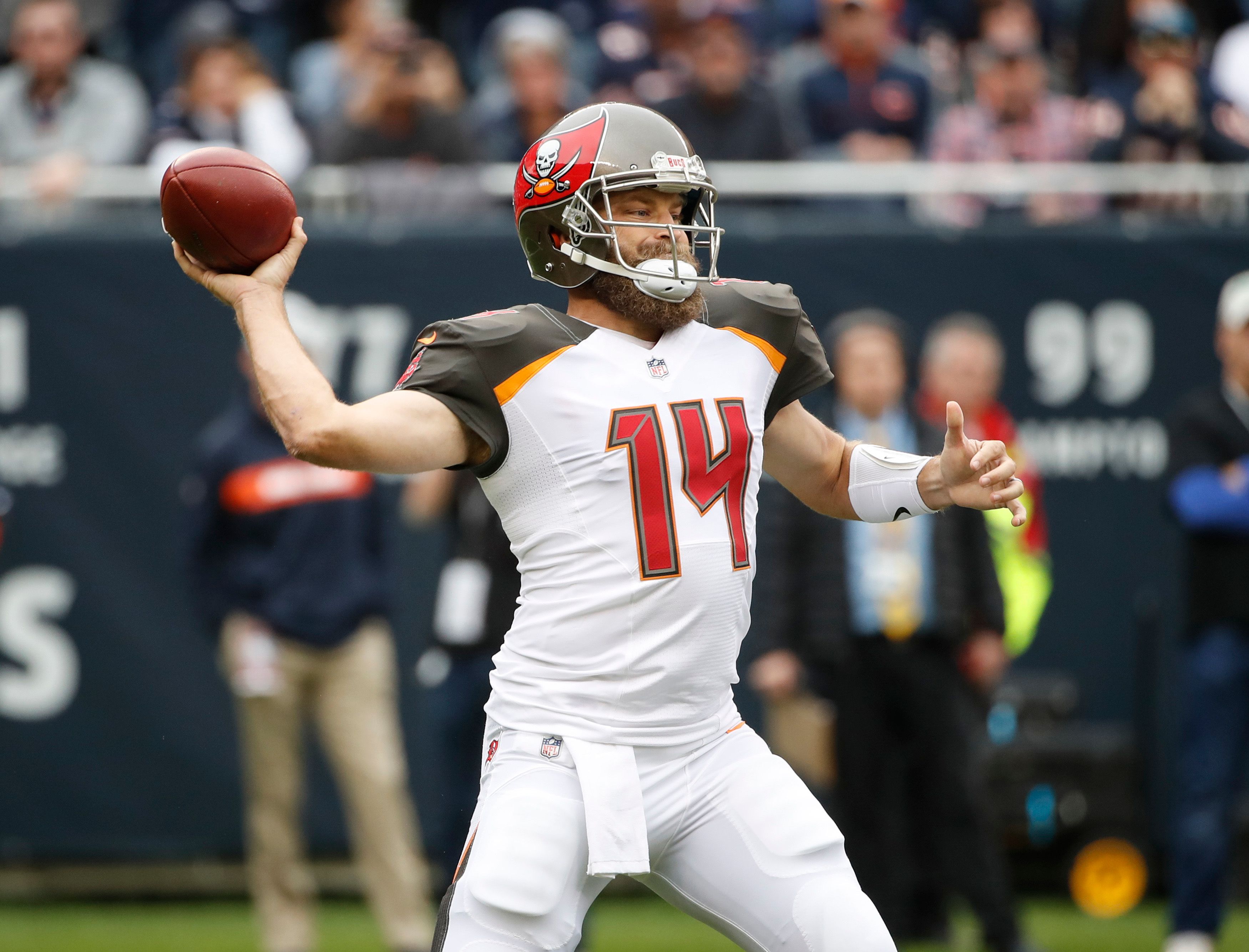 Ryan Fitzpatrick’s Buccaneers Jersey Arrives At Hall Of Fame A Day ...