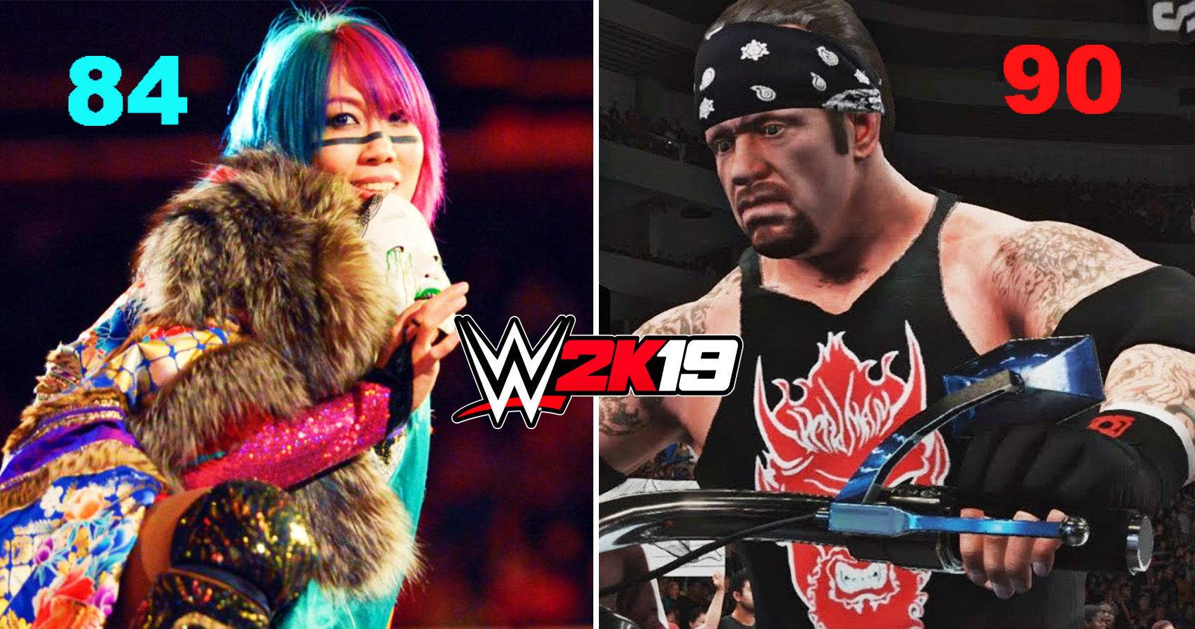 20 Ridiculous Ratings For WWE 2K19 That Never Should've Been Allowed