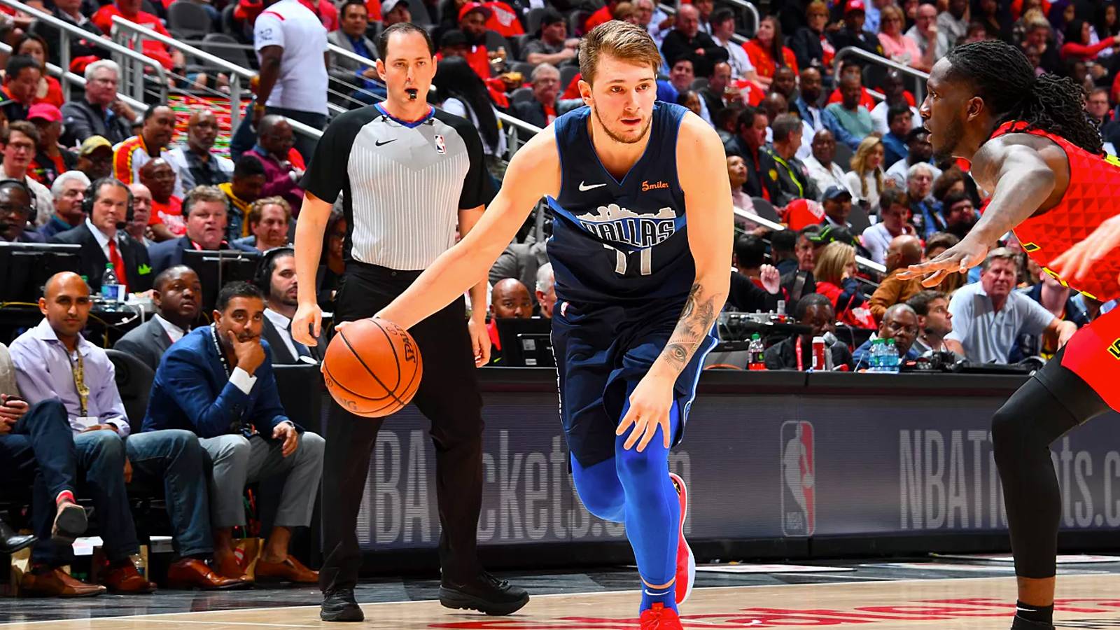 Luka Doncic Channels Inner Rasheed Wallace When Arguing Call [Video]