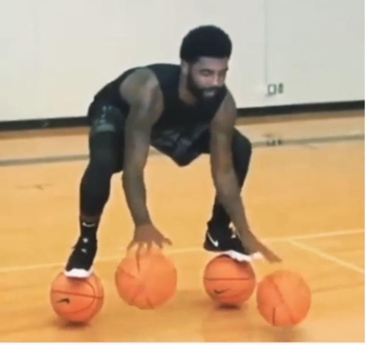 Kyrie Irving's Balance Drills Will Literally Blow Your Mind [Video]