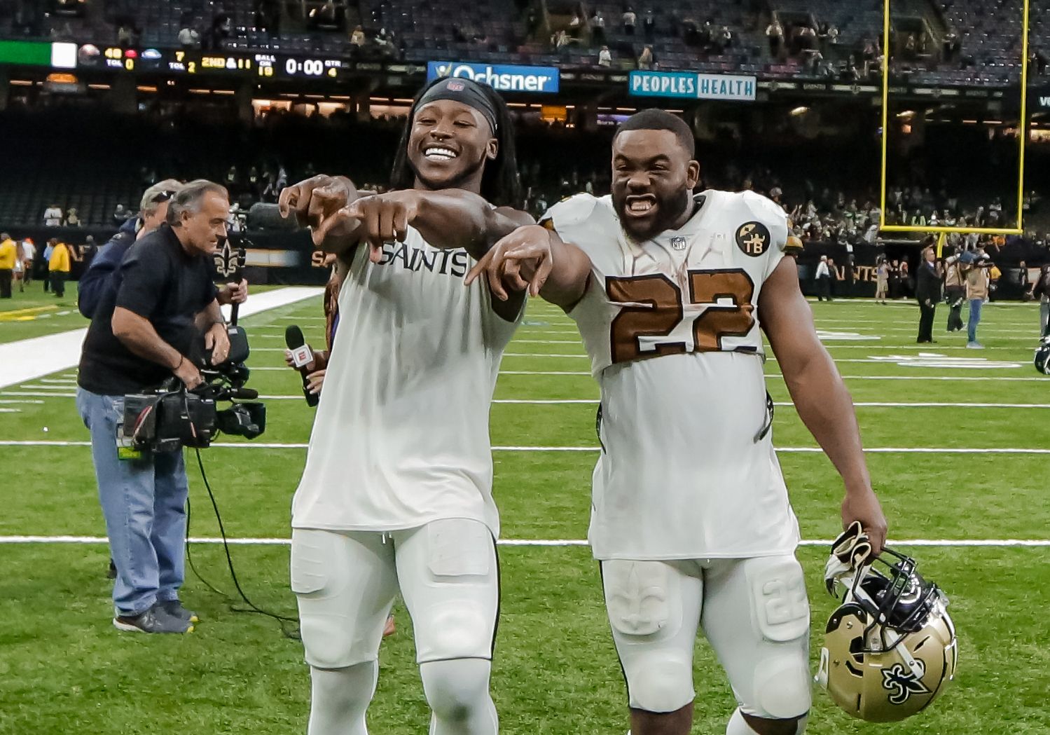 Alvin Kamara And Mark Ingram Call Drew Brees The "GOAT" After ...