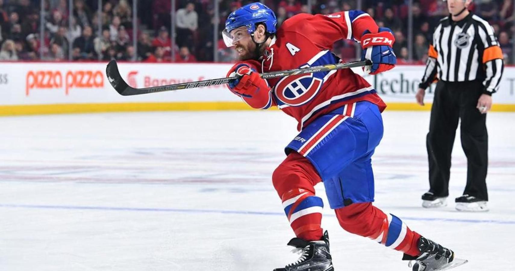 Canadiens' Captain Shea Weber Set To Return Next Week