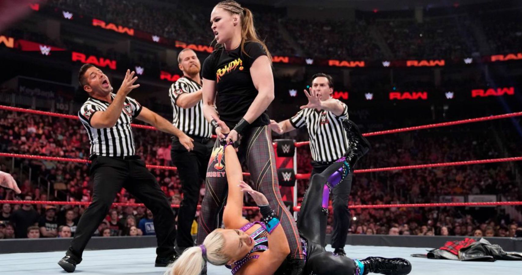 WWE Has "Fined" Ronda Rousey For What She Did This Week On Raw
