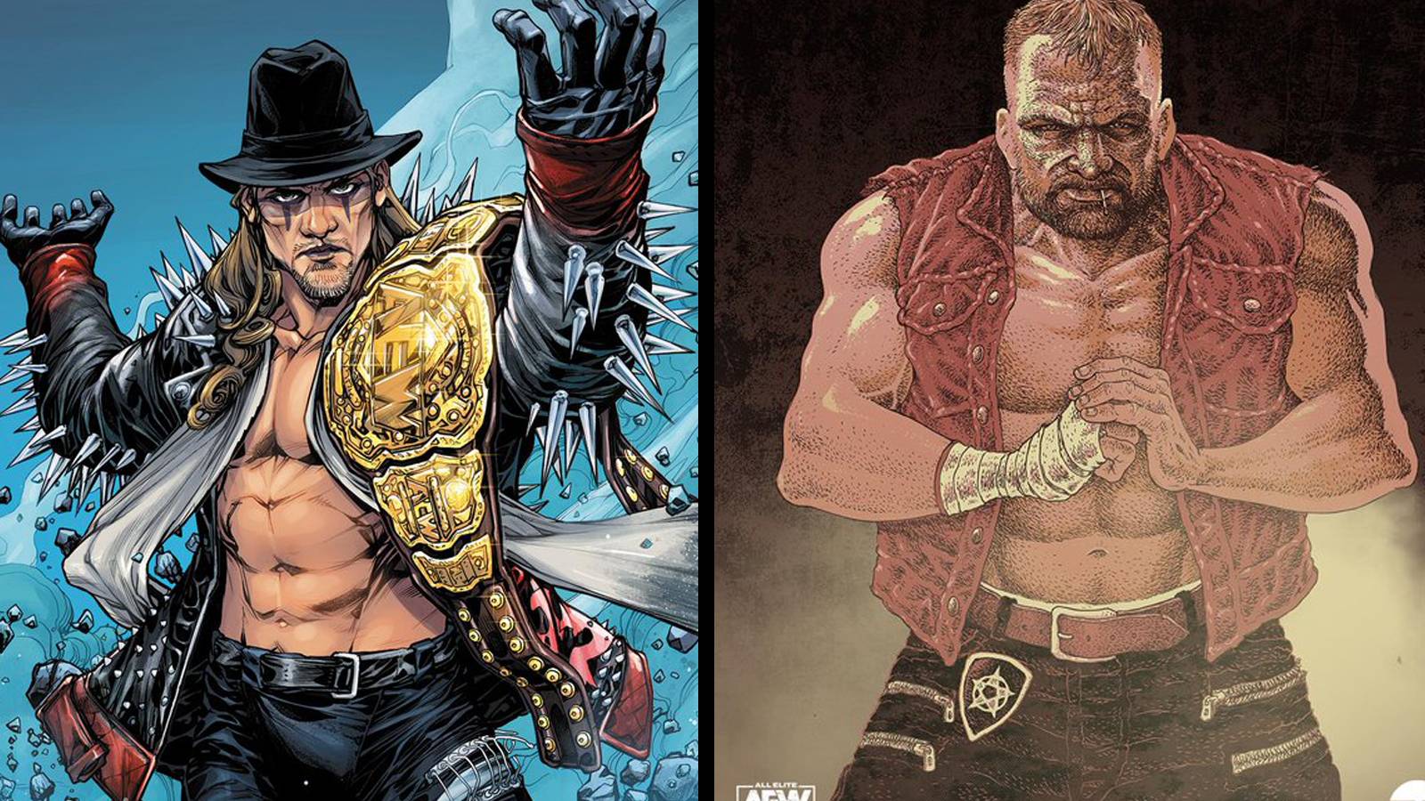 AEW Releases First Images Of Stars Featured In DC Comics Partnership