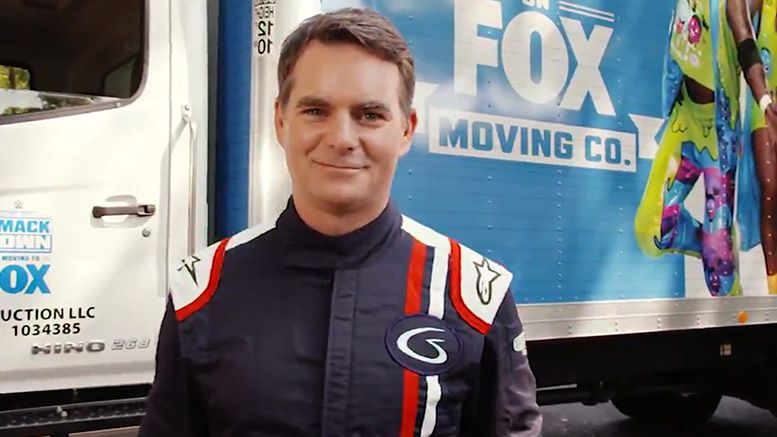Jeff Gordon Stars in New Campaign Promoting SmackDown's Move to Fox