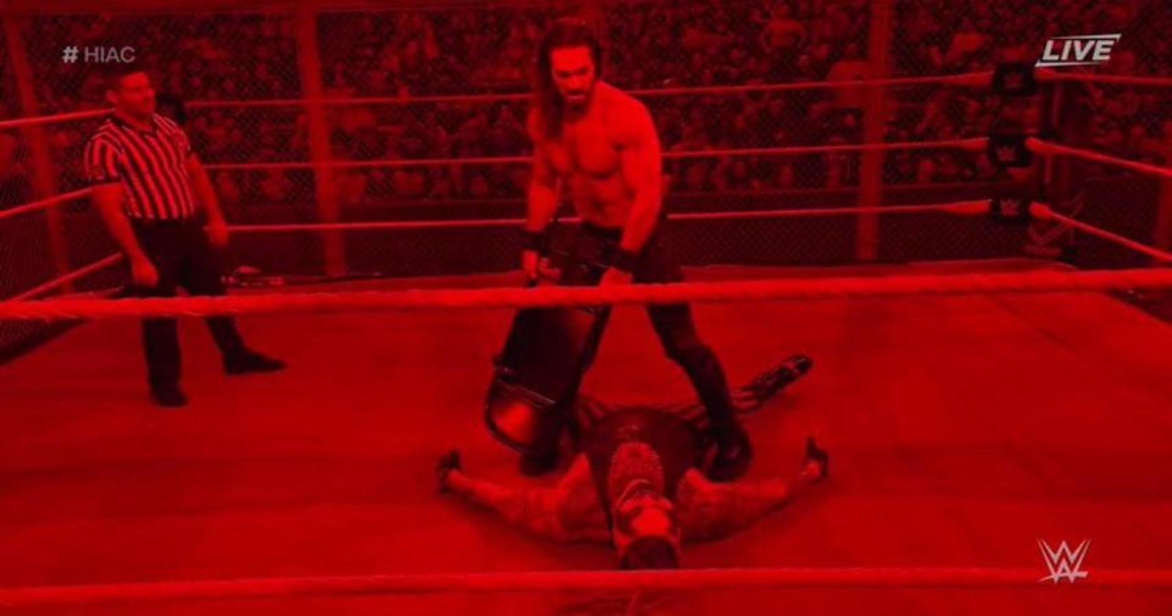Referee Explains Why He Disqualified Seth Rollins At Hell In A Cell Referee Explains Why He Disqualified Seth Rollins At Hell In A Cell