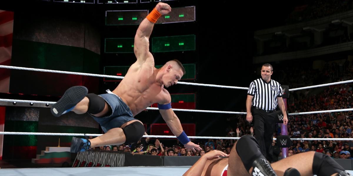 10 Flashiest Moves In Wrestling (That Don't Look Like They Hurt)