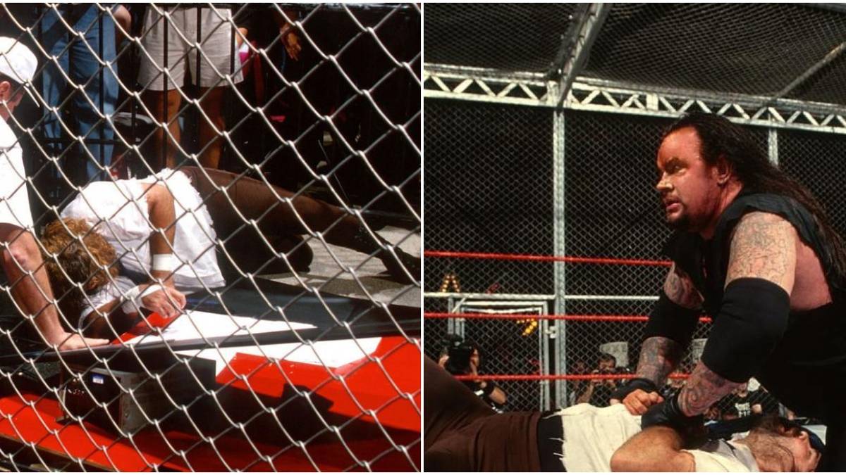 Hell In A Cell: 10 Facts Fans Need To Know About Mankind and Undertaker ...