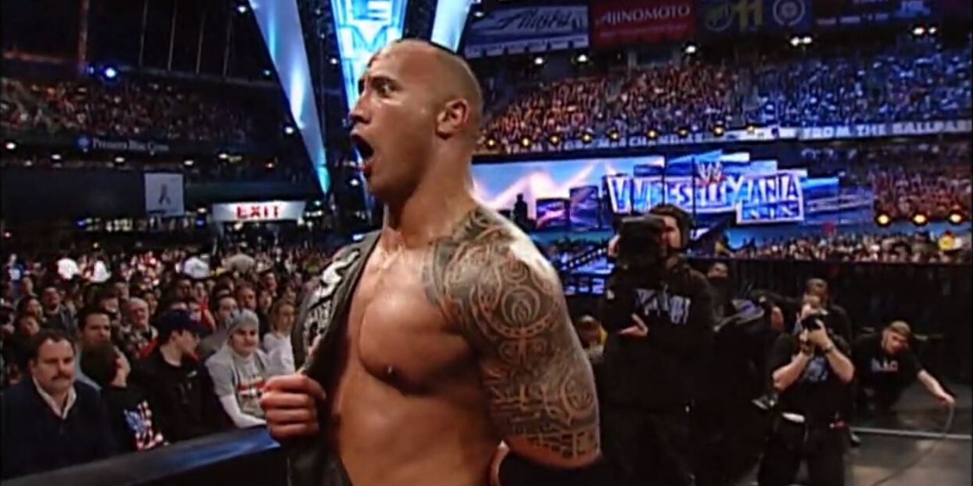 Every WrestleMania Match Of The Rock, Ranked From Worst To Best