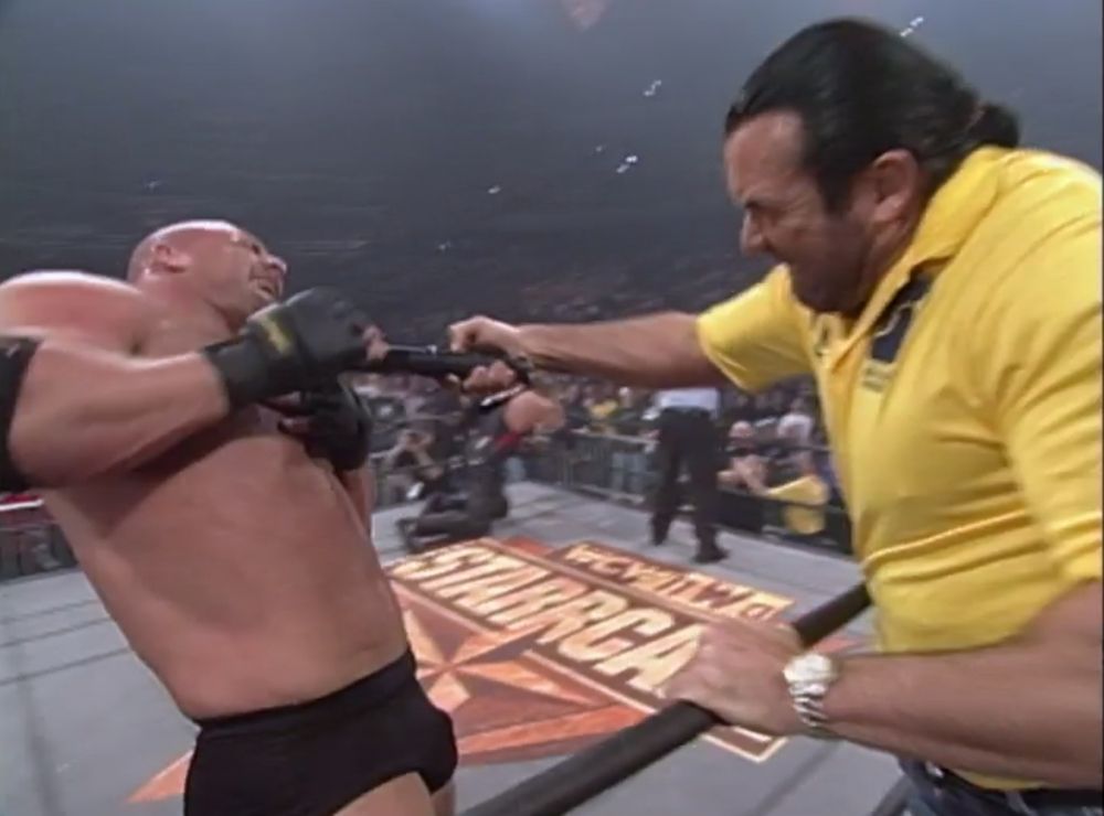 10 WCW Matches That Ended In Nonsense Ways