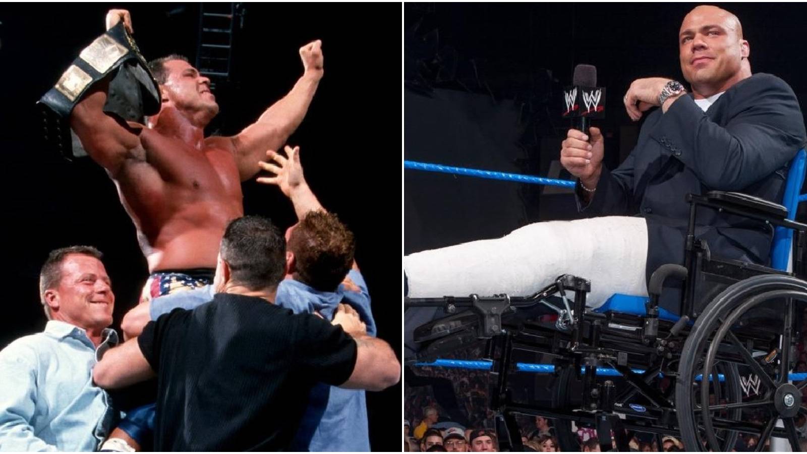 Kurt Angle's 5 Most Treacherous Acts (& His 5 Most Heroic)