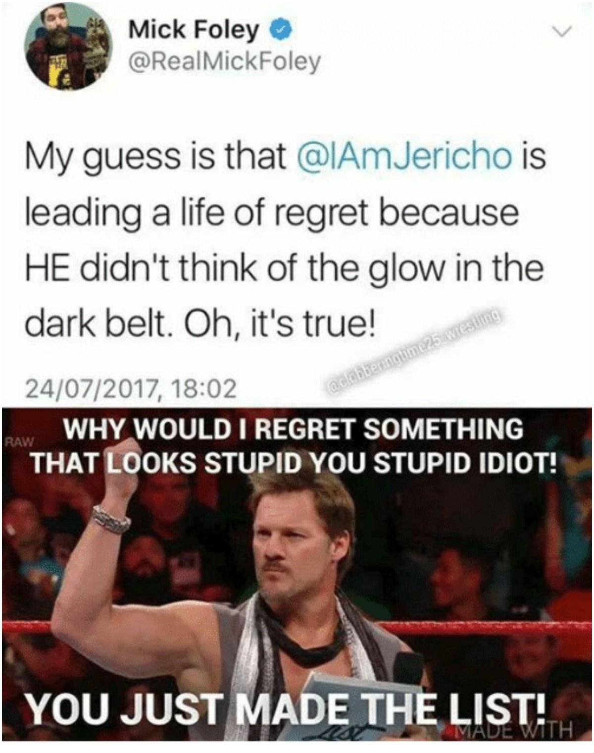 Jericho Meme Laughs
