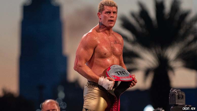 Cody Rhodes Gives Update on When TNT Title Design Will Be Finished