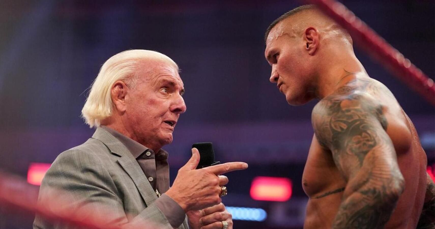 WWE Shares What Randy Orton Said To Ric Flair Following Attack On Raw ...