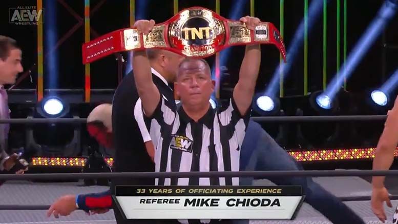 Former WWE Referee Mike Chioda Appears on Dynamite