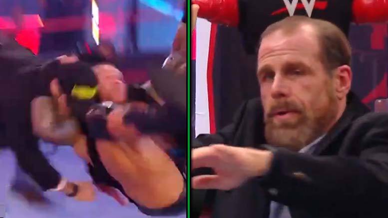 WATCH: Randy Orton Hits RKO on Shawn Michaels During Raw