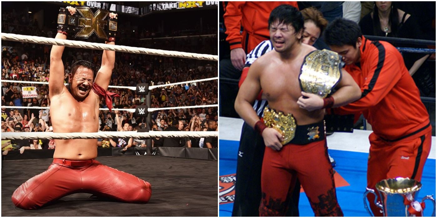 Shinsuke Nakamura's Wrestling Career Looks