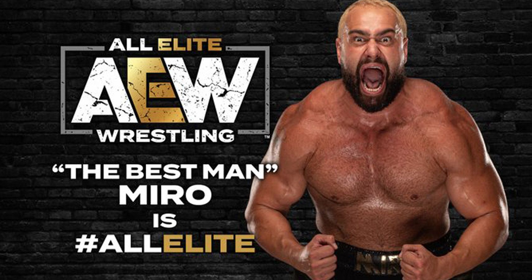 Miro Day: Miro [Rusev] Debuts On AEW Dynamite As "The Best Man"