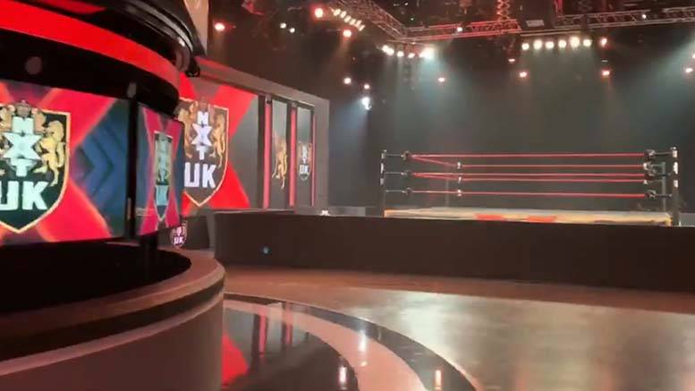 Sneak Peak of New NXT UK Set Inside London's BT Sport Studio