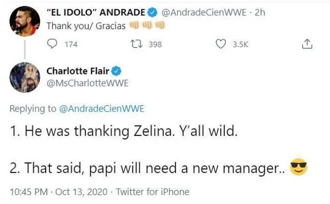 Charlotte And Andrade Delete Cryptic Post-Draft Tweets, Clarify ...