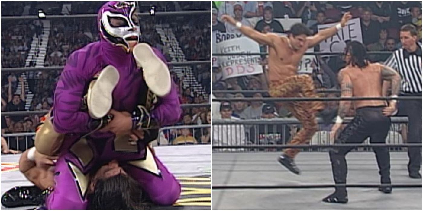 Guerrero Definitivo Picadura Wcw 107 Ultimo Guerrero Stock Photos,