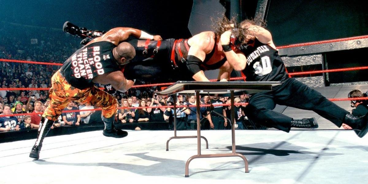 10 Wrestlers With The Best Win/Loss Record In Tables Matches