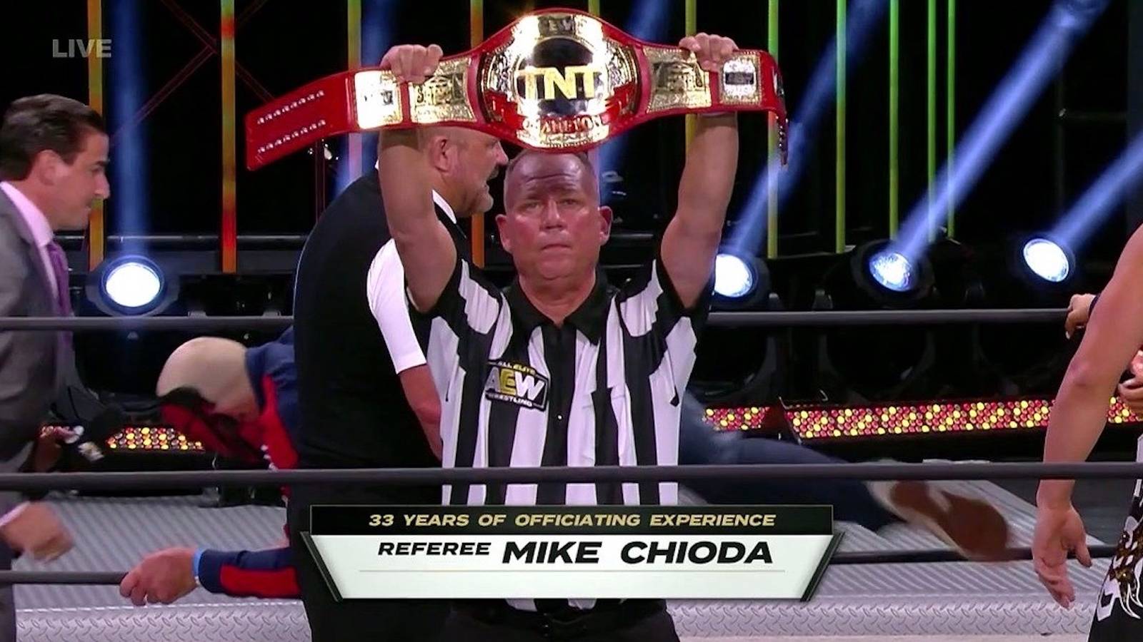 Former WWE Ref Mike Chioda Discusses His Deal With AEW