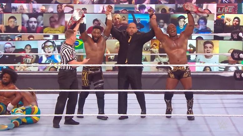 The Hurt Business Win Raw Tag Team Championship At TLC