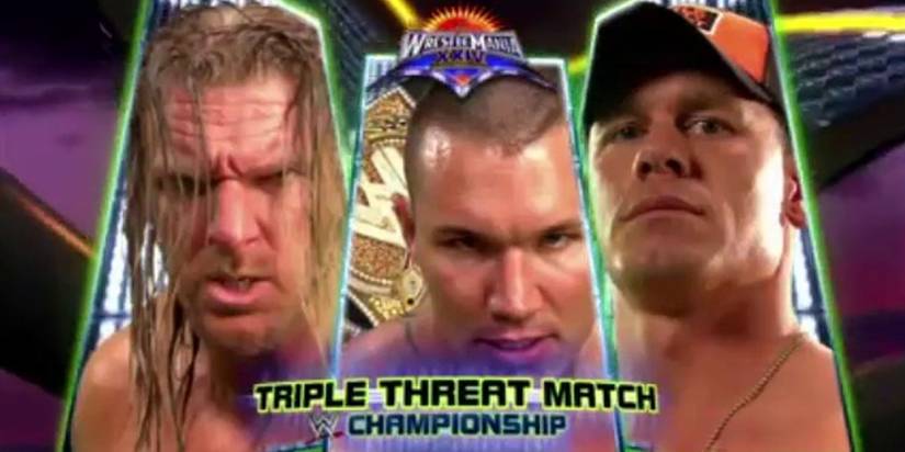 Every World Title Triple Threat At WrestleMania, Ranked Worst To Best