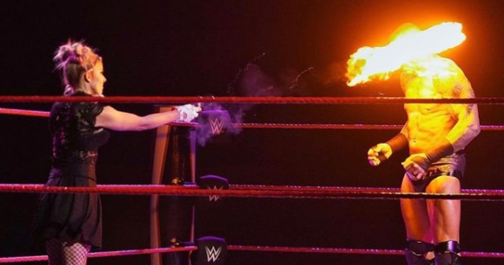Alexa Bliss Shares Incredible Unseen Shot From Fireball Spot On Raw