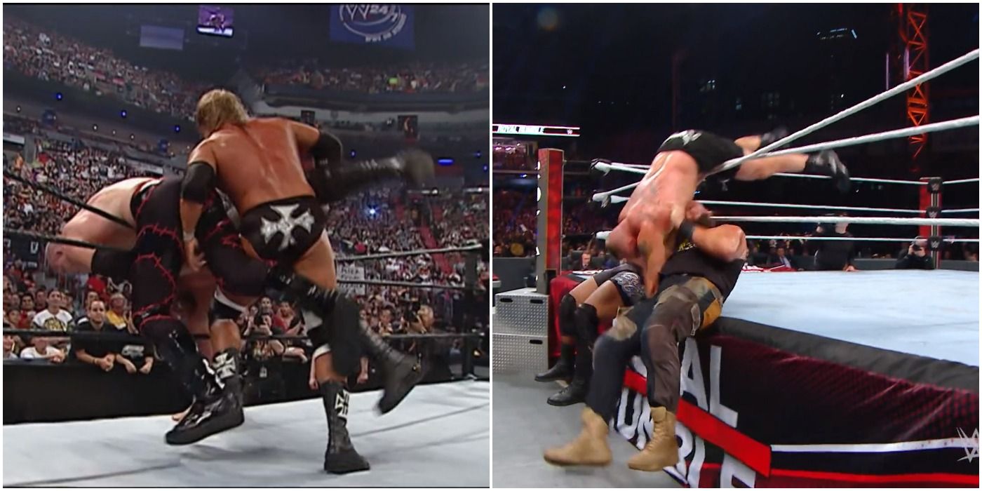 10 Double Eliminations In A Royal Rumble Match