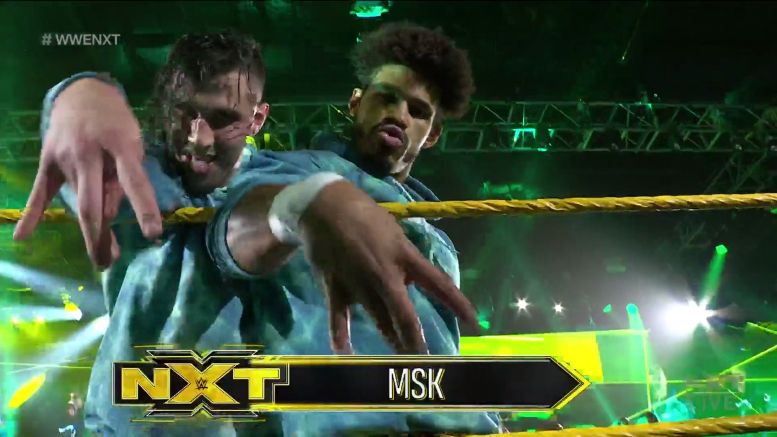 Dezmond Xavier and Zachary Wentz Debut On NXT As 'MSK'