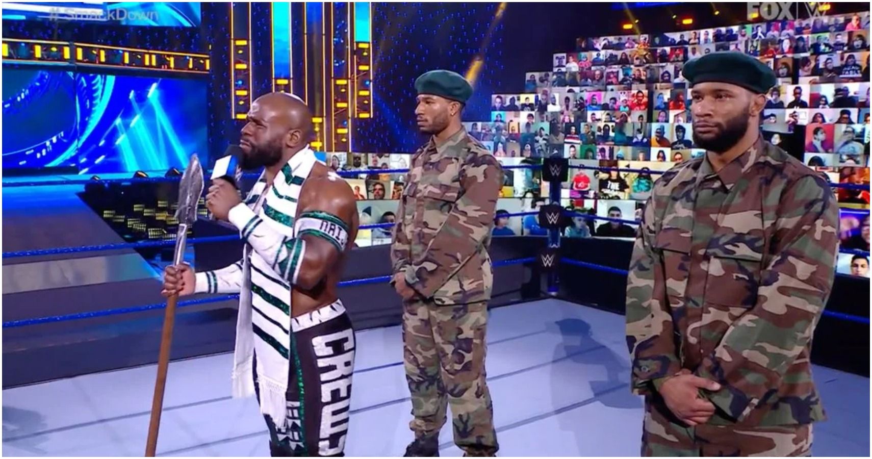 Who Were Apollo Crews' Guards On SmackDown? Identities Revealed