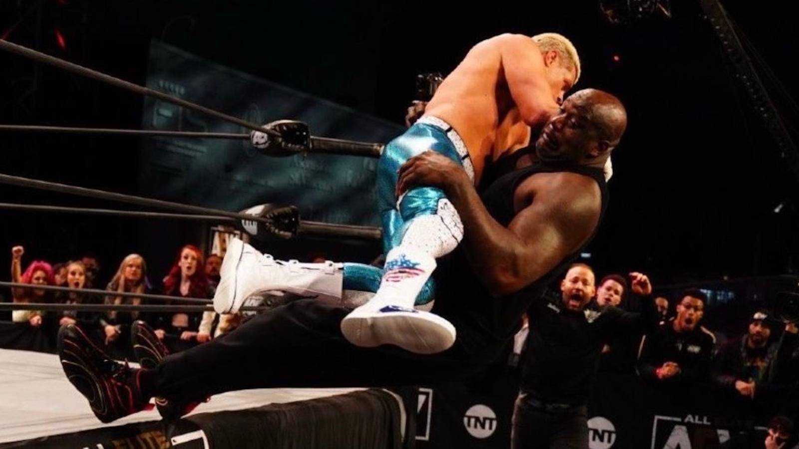 Shaquille O’Neal’s AEW Dynamite Match Draws 1,113,000 Viewers