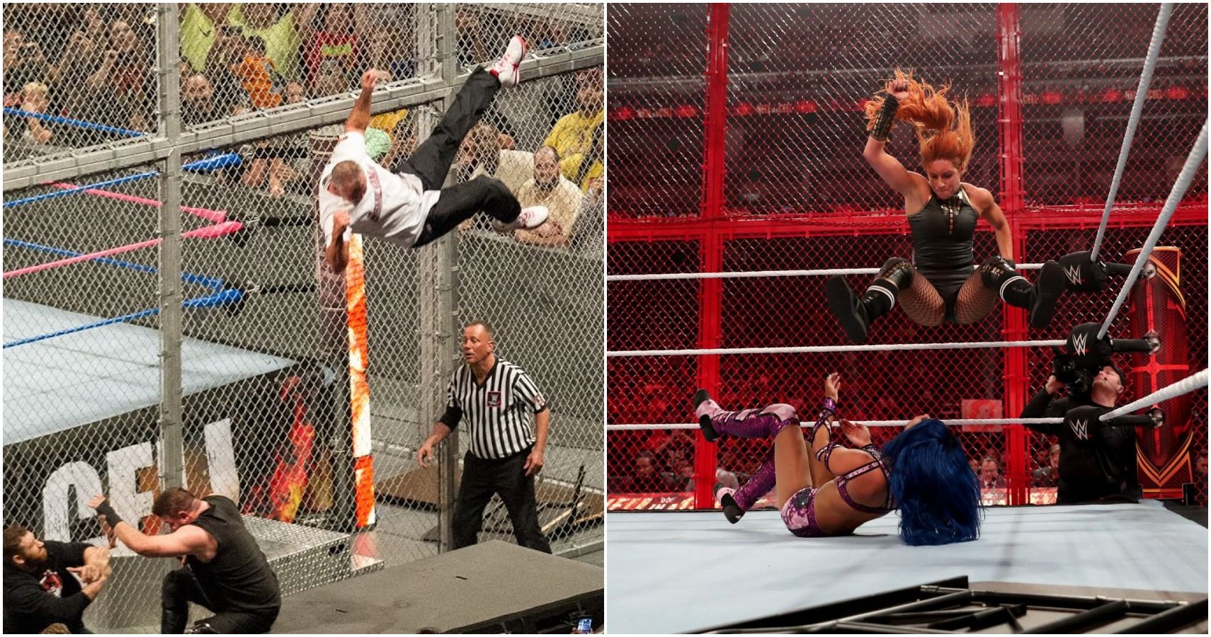 The Last 10 WWE Hell In A Cell Matches, Ranked From Worst to Best