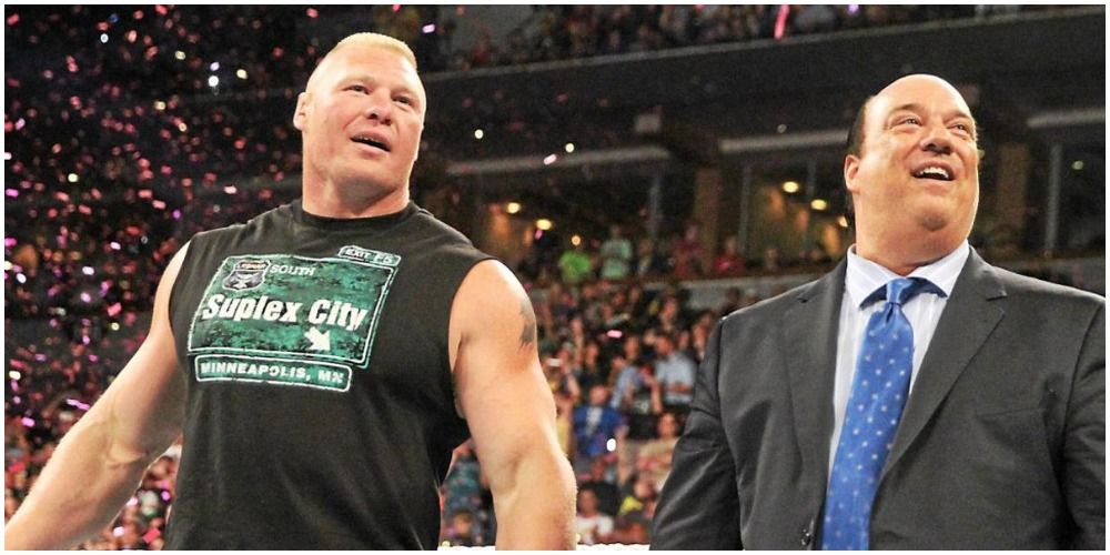 Why Brock Lesnar & Paul Heyman Were The Best Manager/Client Team (& Why ...